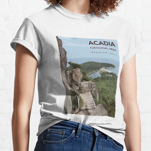 Acadia National Park Beehive Classic T-shirt - Walmart.com