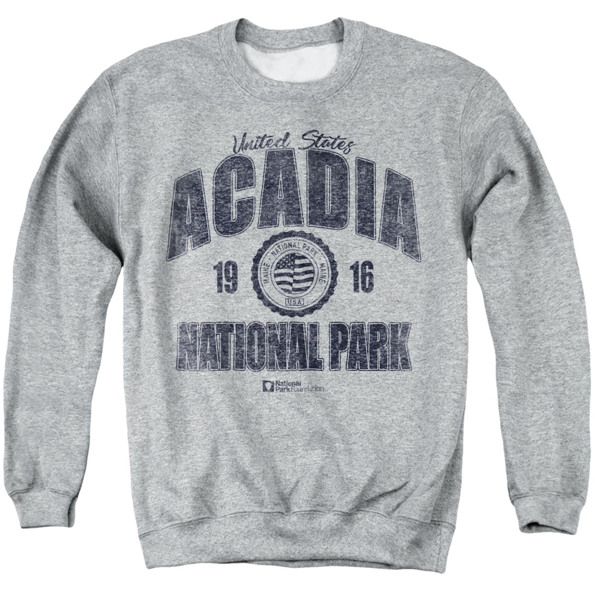 Acadia National Park Established Date Unisex Adult Crewneck Sweatshirt ...