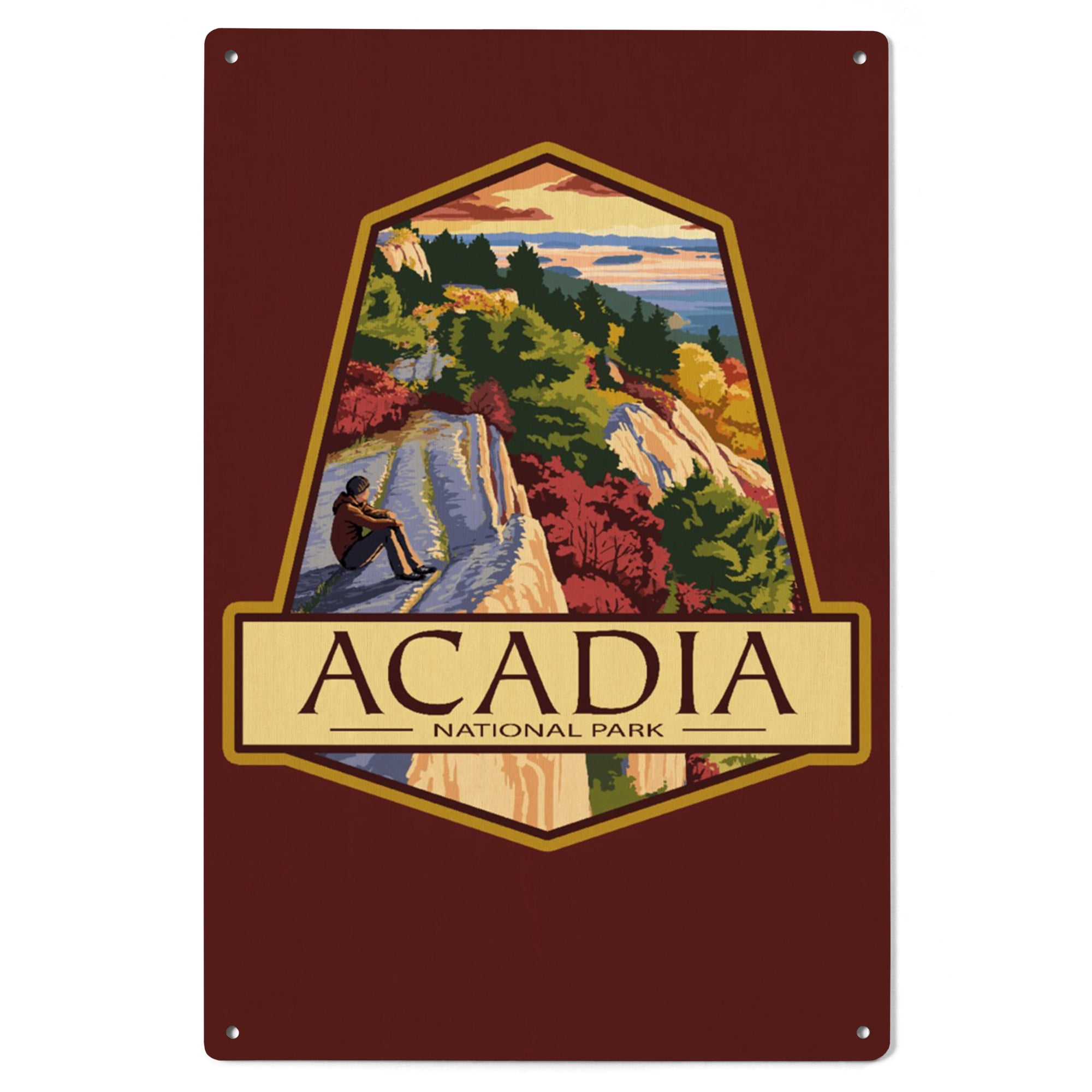 Acadia National Park, Maine, Cadillac Mountain, Painterly Series ...