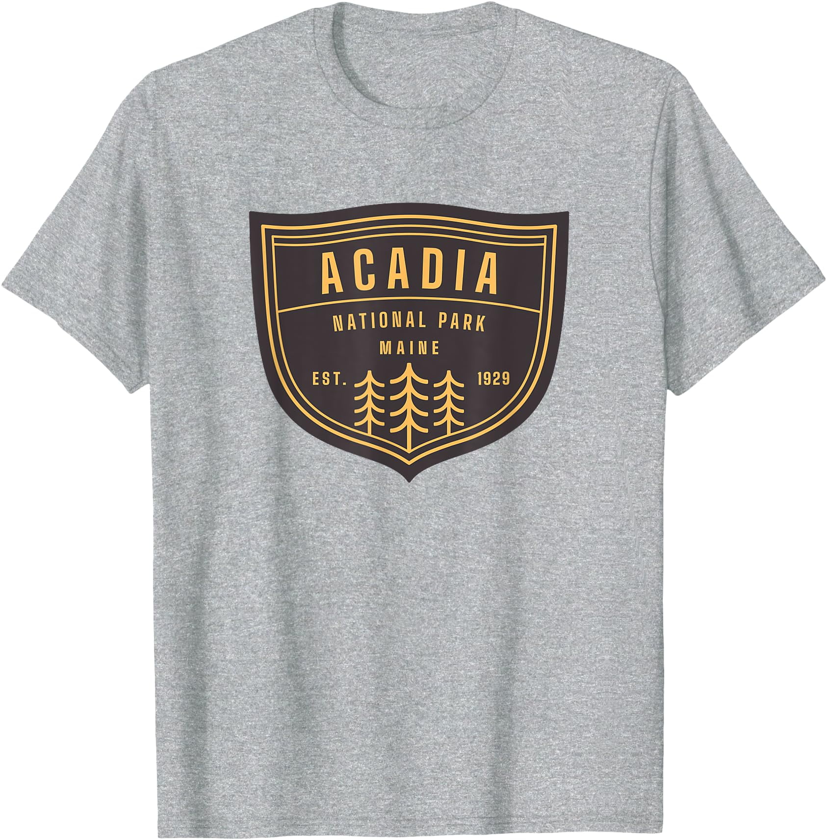 Acadia National Park Maine Hiking Vacation Souvenir Retro Unisex T-Shirt for Men Women Kids ...