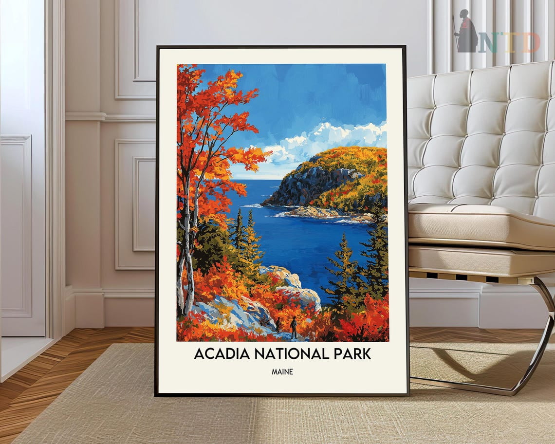 Acadia National Park Print, Acadia National Parkacadia National Park ...
