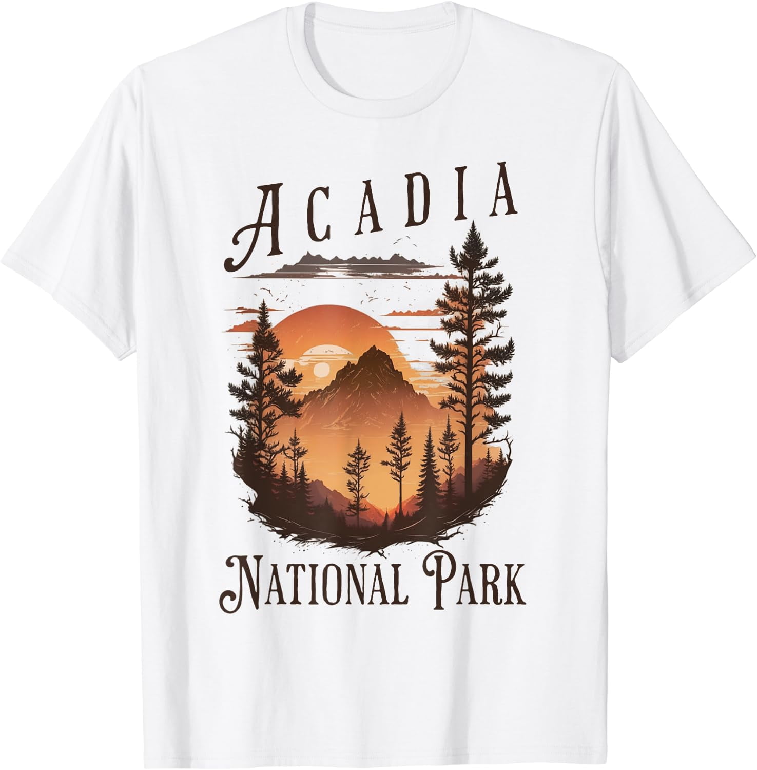 Acadia National Park T-Shirt - Walmart.com