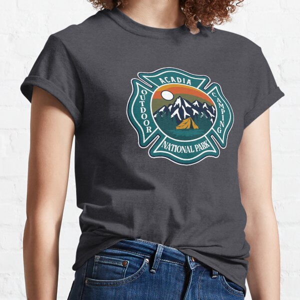 Acadia National ParkVintage Classic T-shirt - Walmart.com
