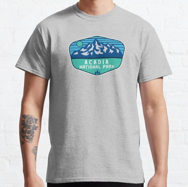 Acadia National ParkVintage Classic T-shirt - Walmart.com