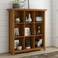 Acadian - 9 Cube Bookcase and Storage Unit - Light Golden Brown ...