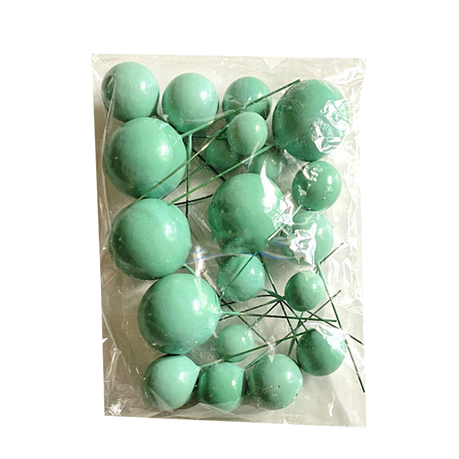 Acahhotxx 20pcs Ball Shaped Cake Cake Decoration Cupcake Insert for ...