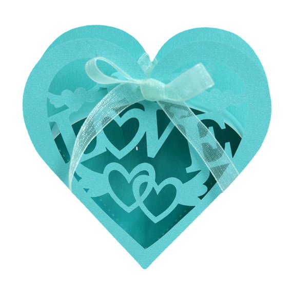 Acahhotxx 50Pcs Packing Box Valentines Day Candies Packaging Box ...