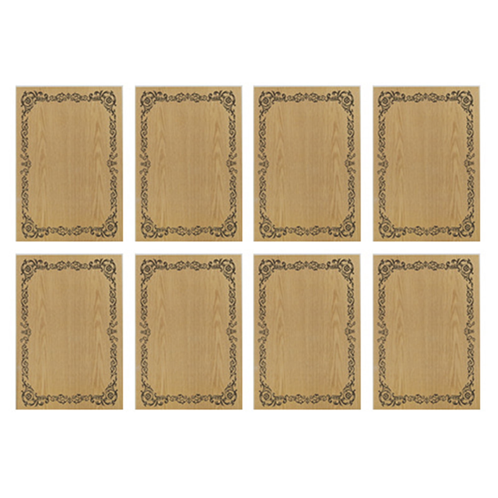 Acahhotxx 8 Sheets Vintage Letter Paper Retro Writing Paper Lined ...