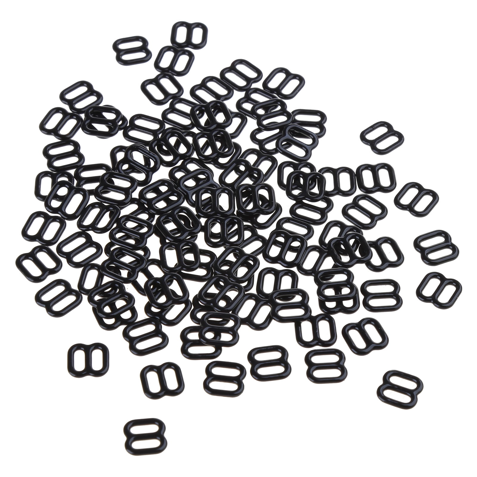 Acahhotxx Adjuster Buckles, Bra Adjustable Buckles 100pcs Metal ...