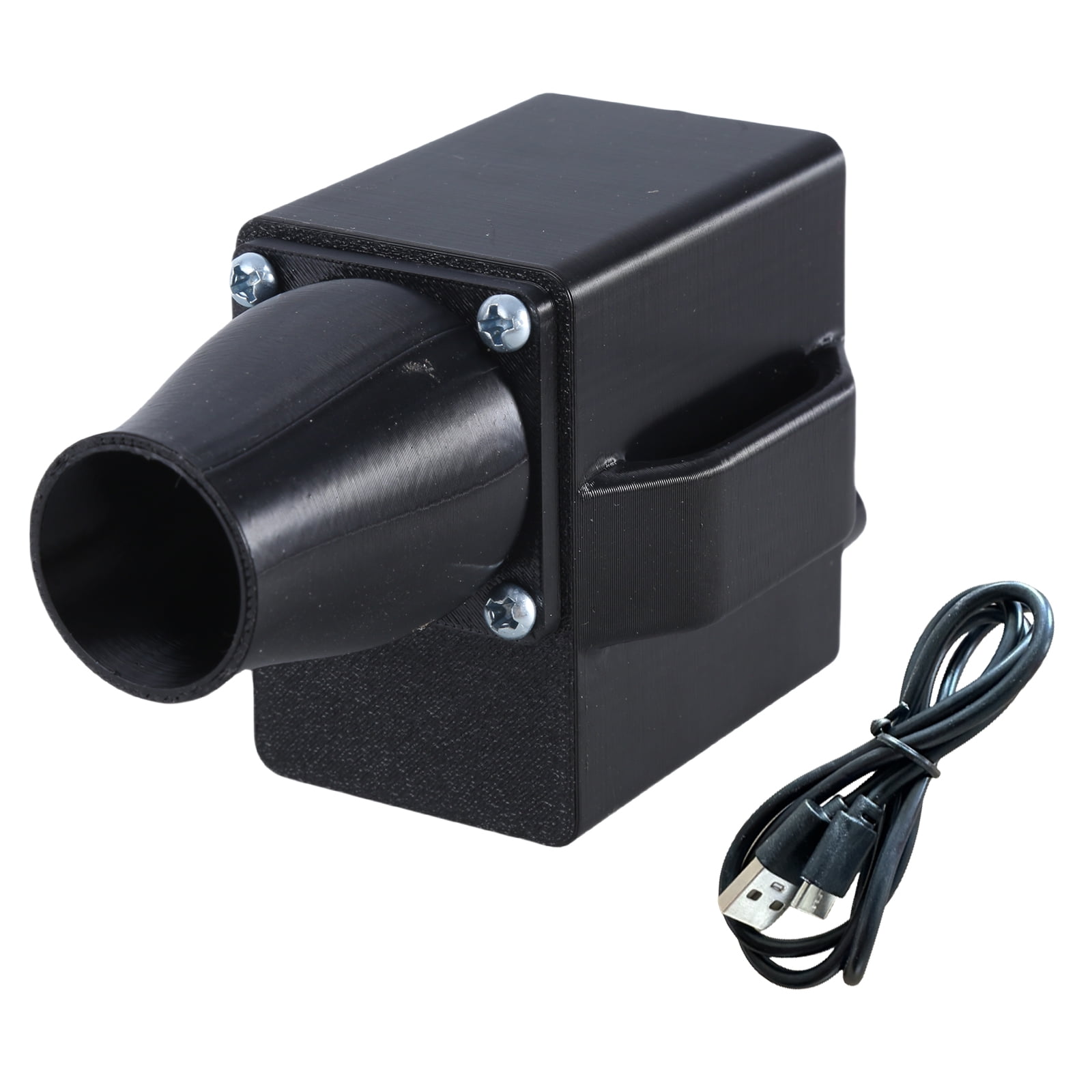 Acahhotxx Air Blower Fan, BBQ Blower Fan with 5V USB and DC5.5x2.1mm ...