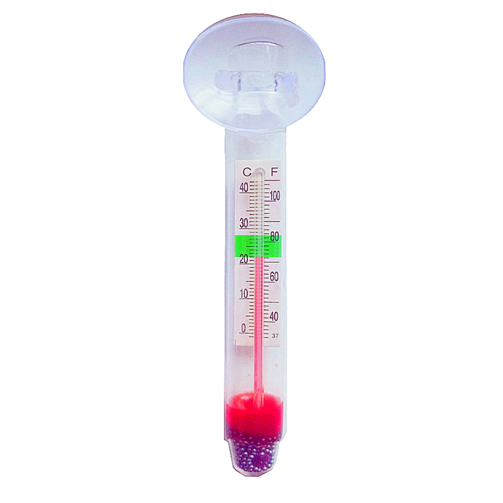 Acahhotxx Aquarium Decor, Liquid-In-Glass Aquarium Measure Temp Meter ...