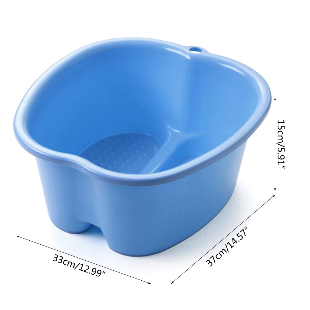 Acahhotxx Bath Basin, Large Foot Bath Tub Basin Bucket Soak Feet ...