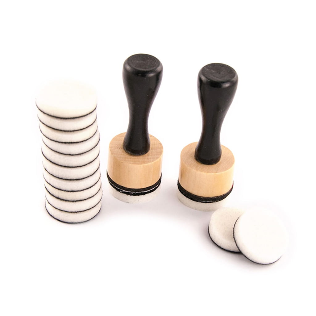 Acahhotxx Blending Foam, Mixing Tools Set Round Foam Refills Handle ...