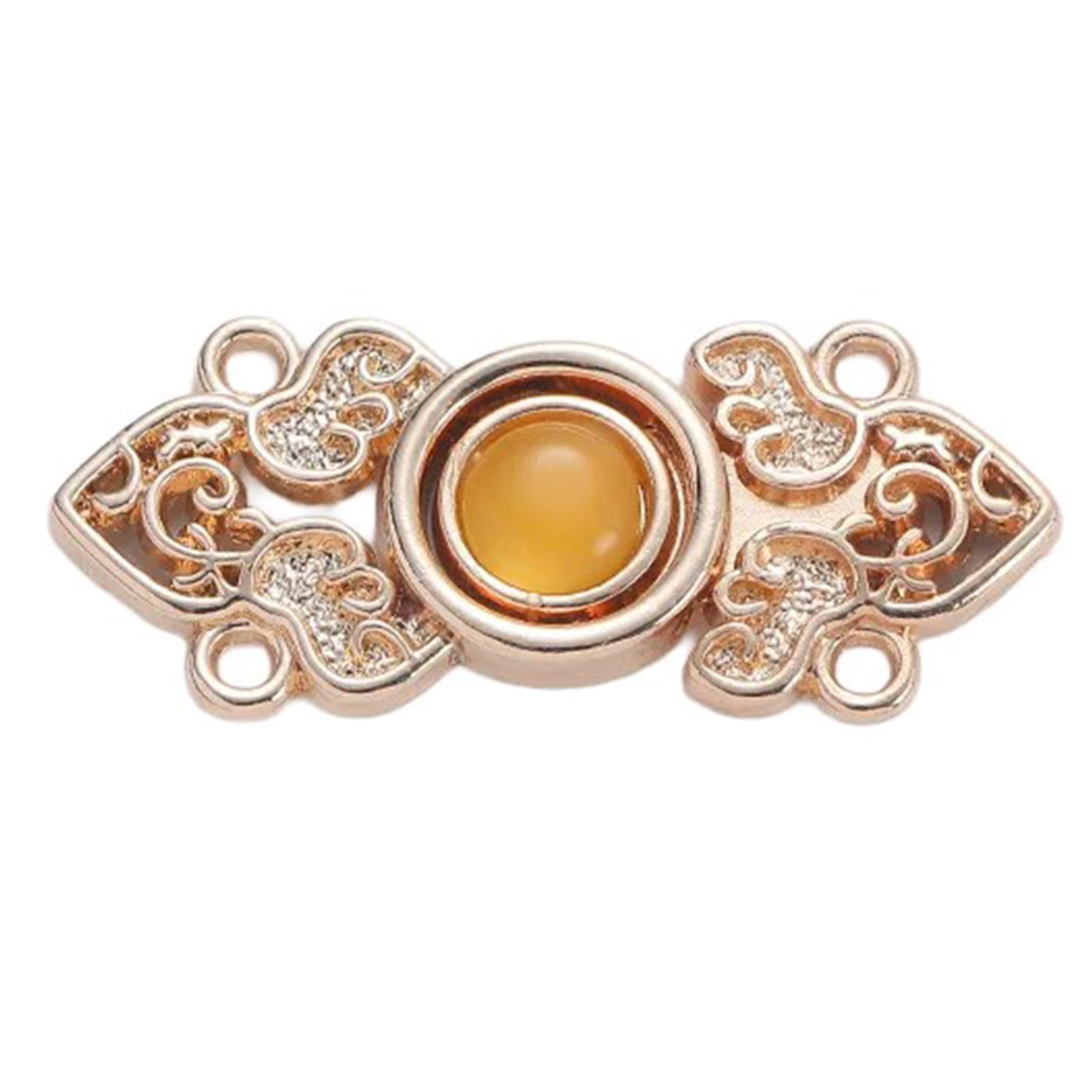 Acahhotxx Buttons, Delicate Flower Shape Sewing Fasteners Cheongsam ...