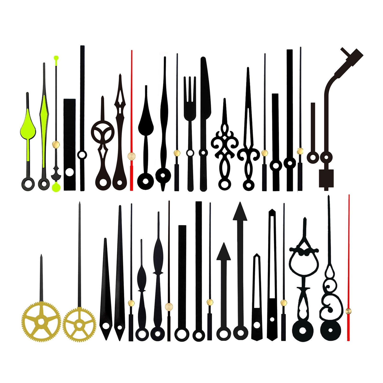 Acahhotxx Clock Pointer, Clock Hands Different Clock Hands for 25-40cm ...