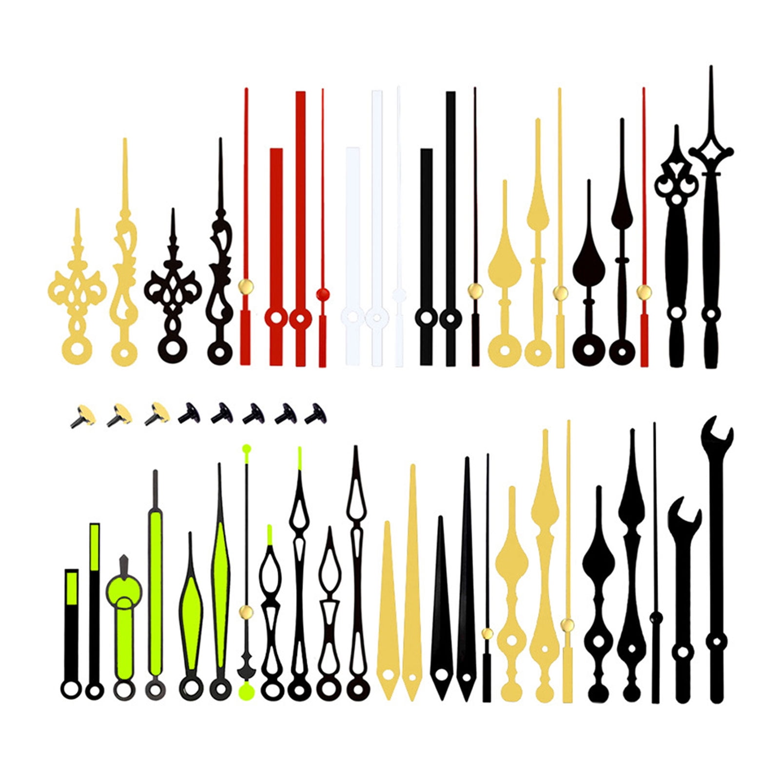 Acahhotxx Clock Pointer, Clock Hands Different Clock Hands for 25-40cm ...