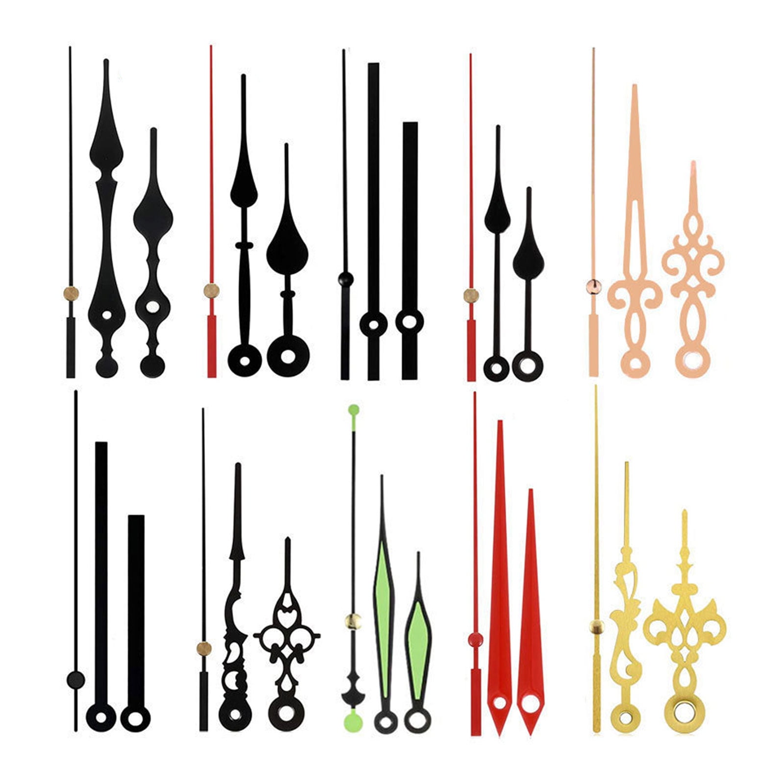 Acahhotxx Clock Pointer, Clock Hands Different Clock Hands for 25-40cm ...