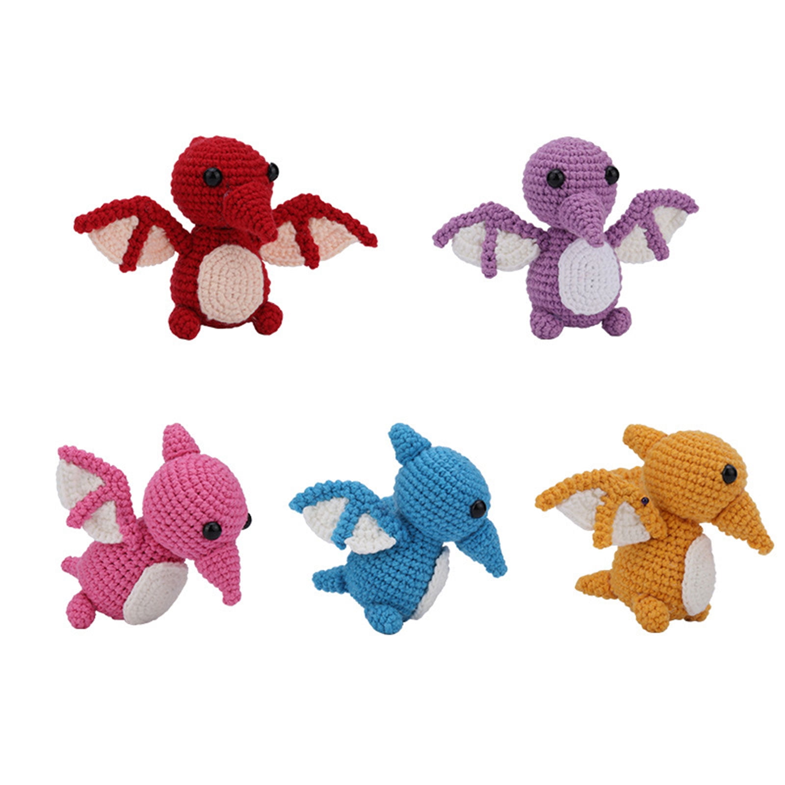 Acahhotxx Crochet Materials, Dragon Crochet Kits , Crochet Starter with ...