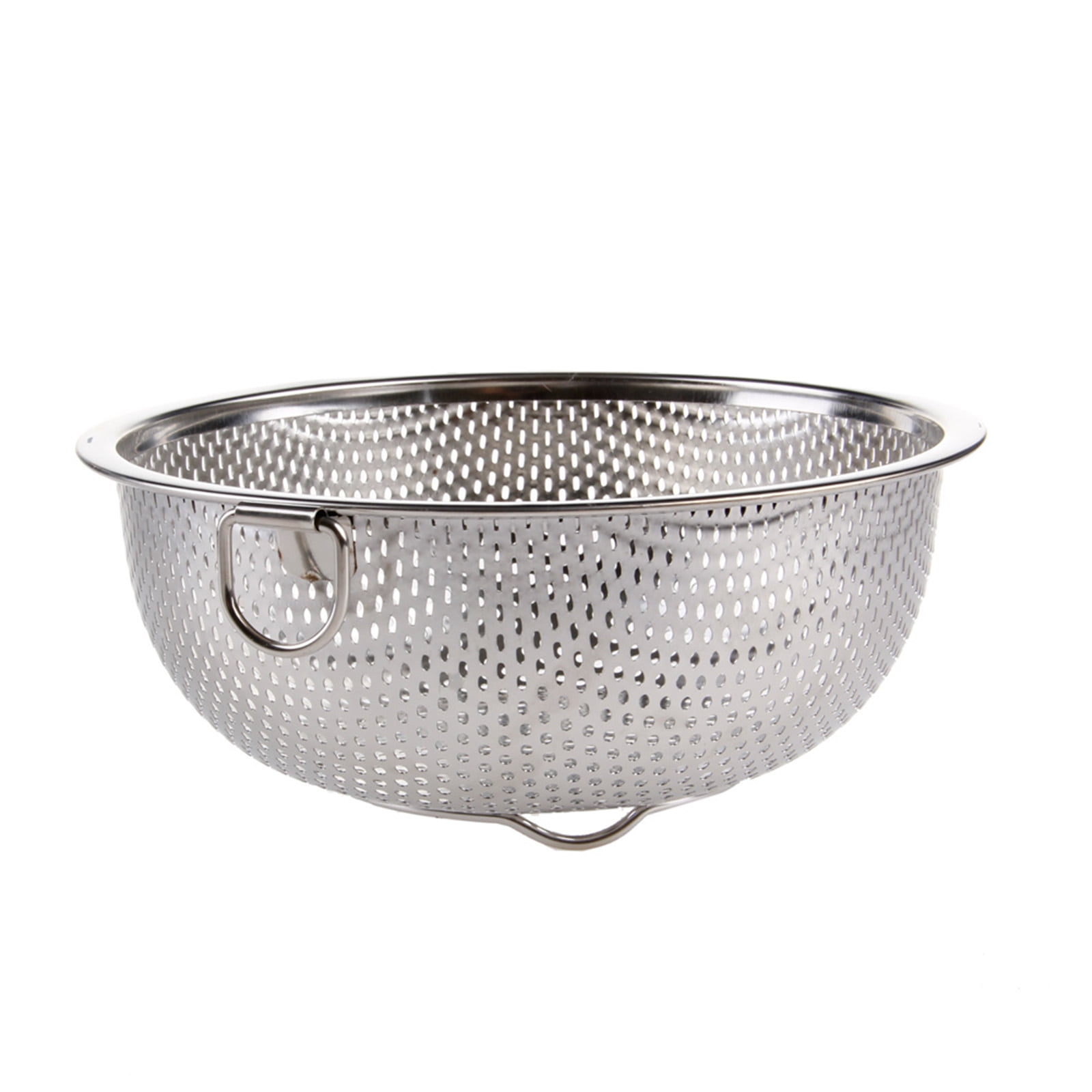 Acahhotxx Dish Tray, Stainless Steel Kitchen Hole Dense Sifter Colander ...