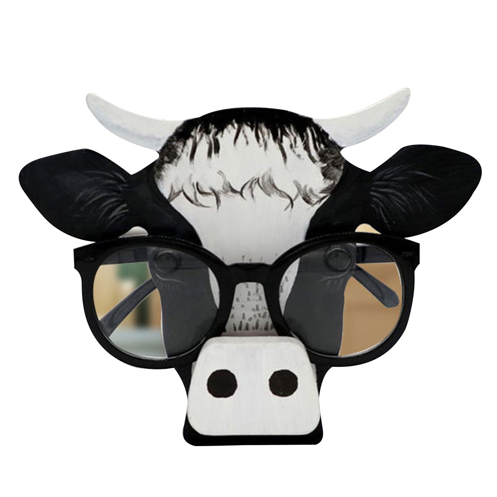 Acahhotxx Display Rack, Animal Glasses Rack 3D Animal Wooden Carvings ...