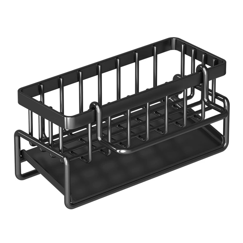 Acahhotxx Drain Rack, Efficient Sponge Drainer Rack Practical Dishcloth ...
