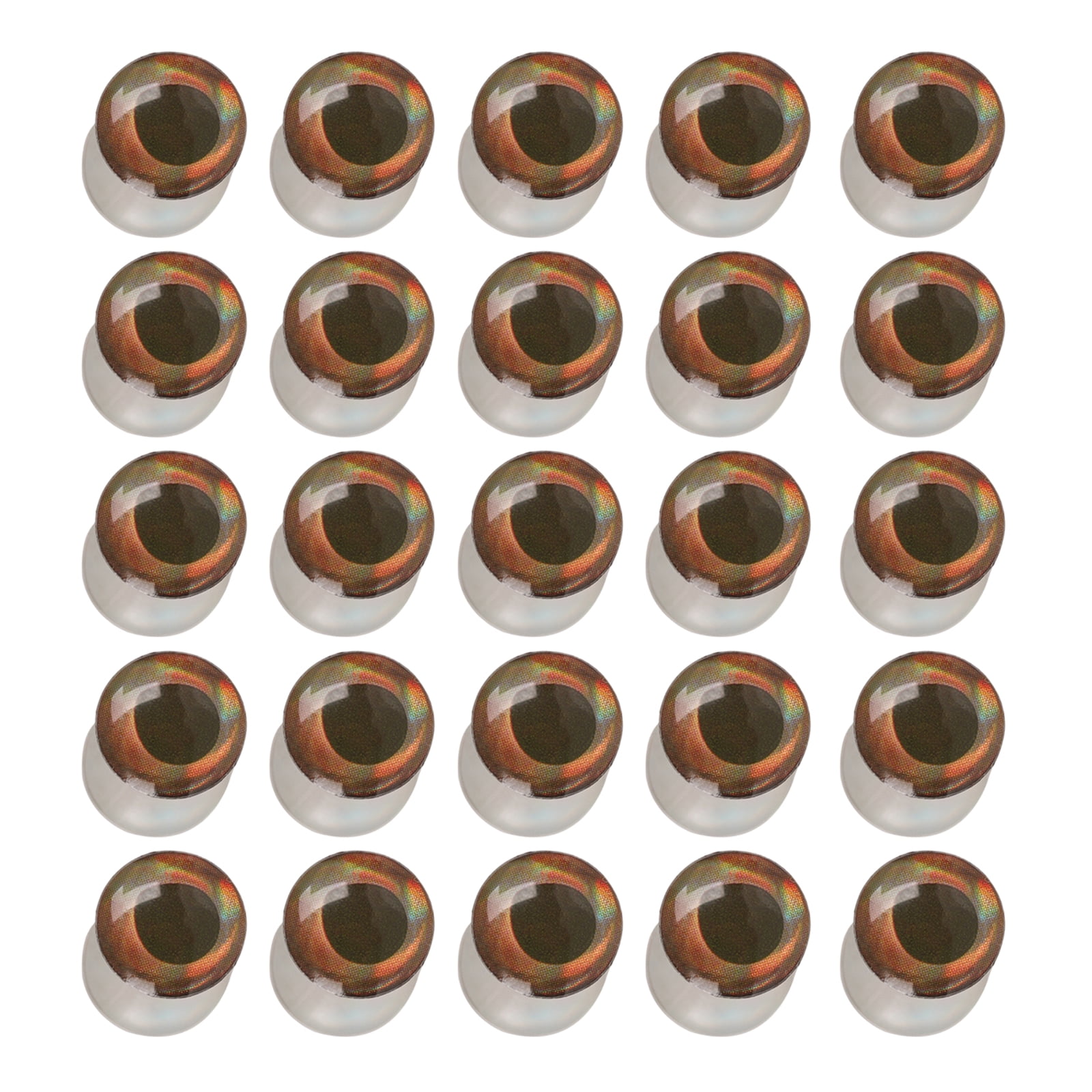 Acahhotxx Dumbbell Eyes, 25Pcs Light Weight Dumbbell Eye For Fishing ...