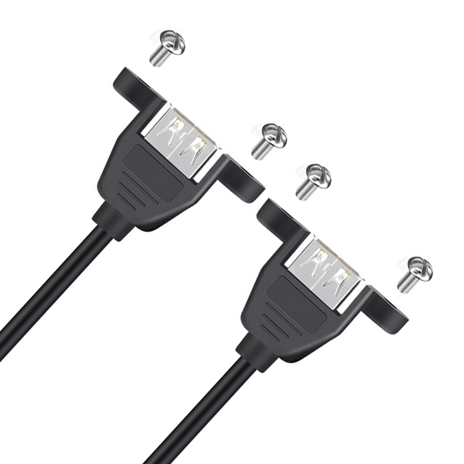 Acahhotxx Extension Line, USB 2.0 Female to Female Adapter Cable ...