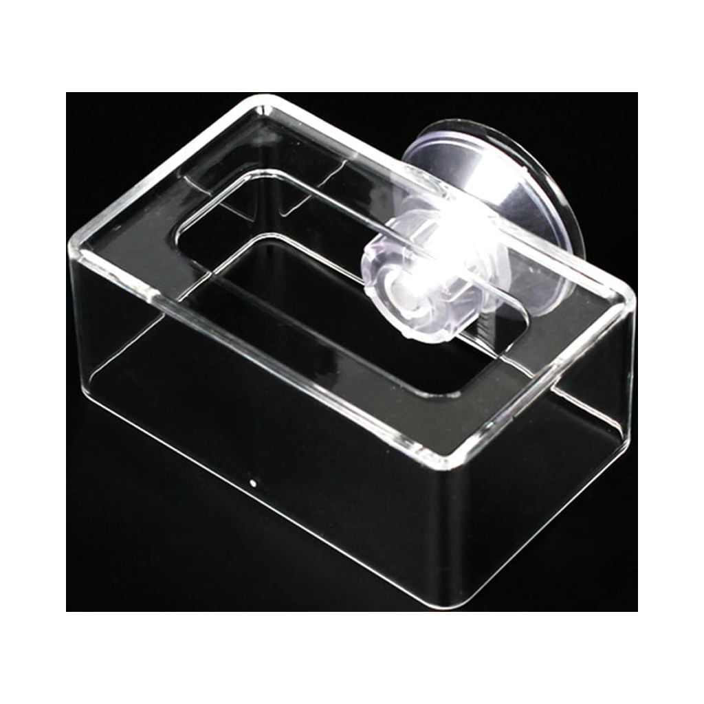 Acahhotxx Float Feeder, Fish Feeding Safe Feeder with Suction Cups ...