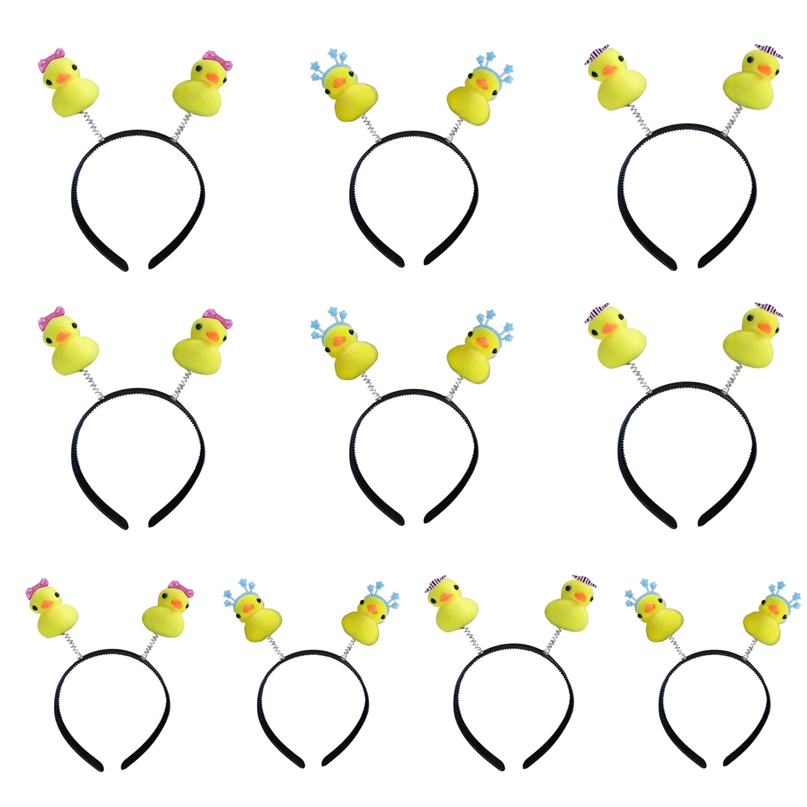 Acahhotxx Funny Duck Headbands, 10lot Funny Ducks Headbands Cartoon ...