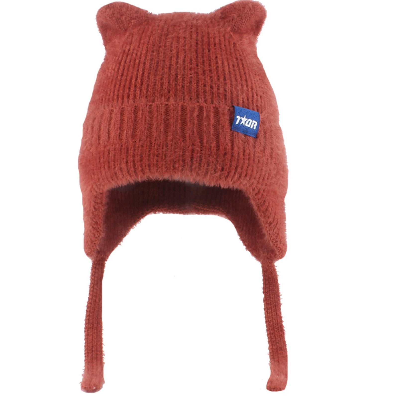 Acahhotxx Furry Hat, Furry Cartoon Head Covering with Ear for Outdoor ...