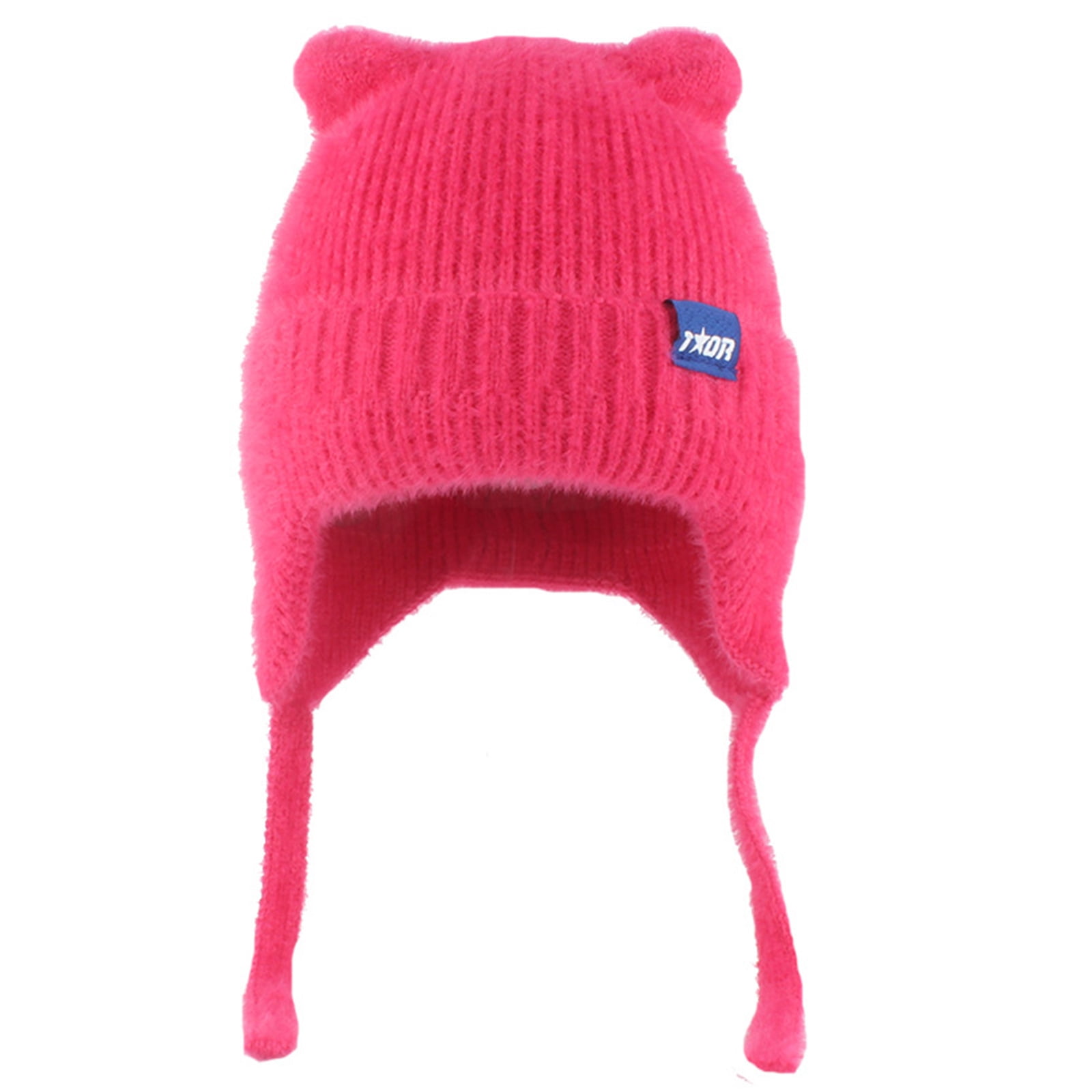 Acahhotxx Furry Hat, Furry Cartoon Head Covering with Ear for Outdoor ...