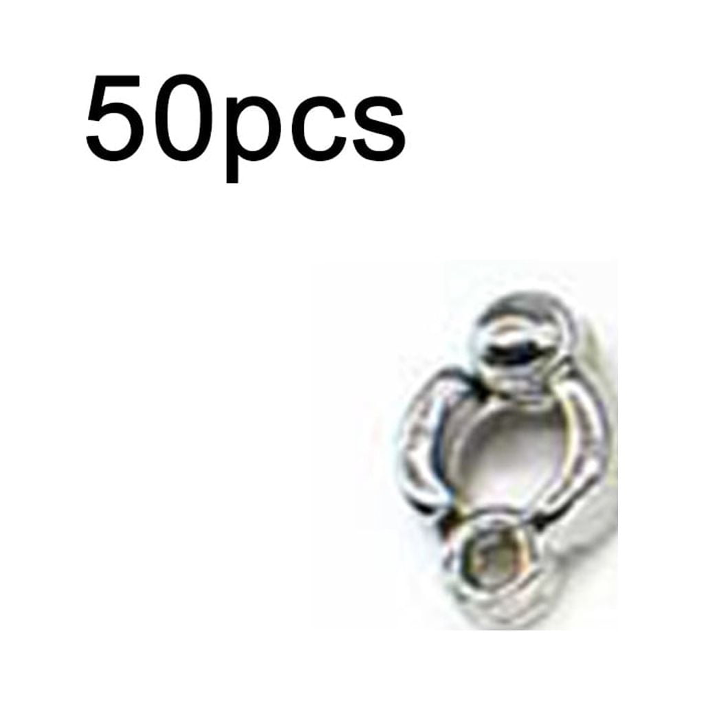 Acahhotxx Identification Ring, 50Pcs Bird Foot Alloy Leg Rings Active ...