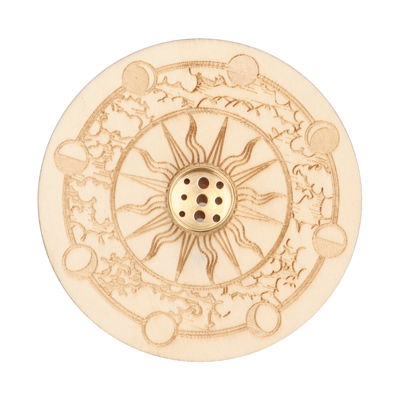 Acahhotxx Incense Holder, Wood Stand Incenses Holder for Home Offices ...