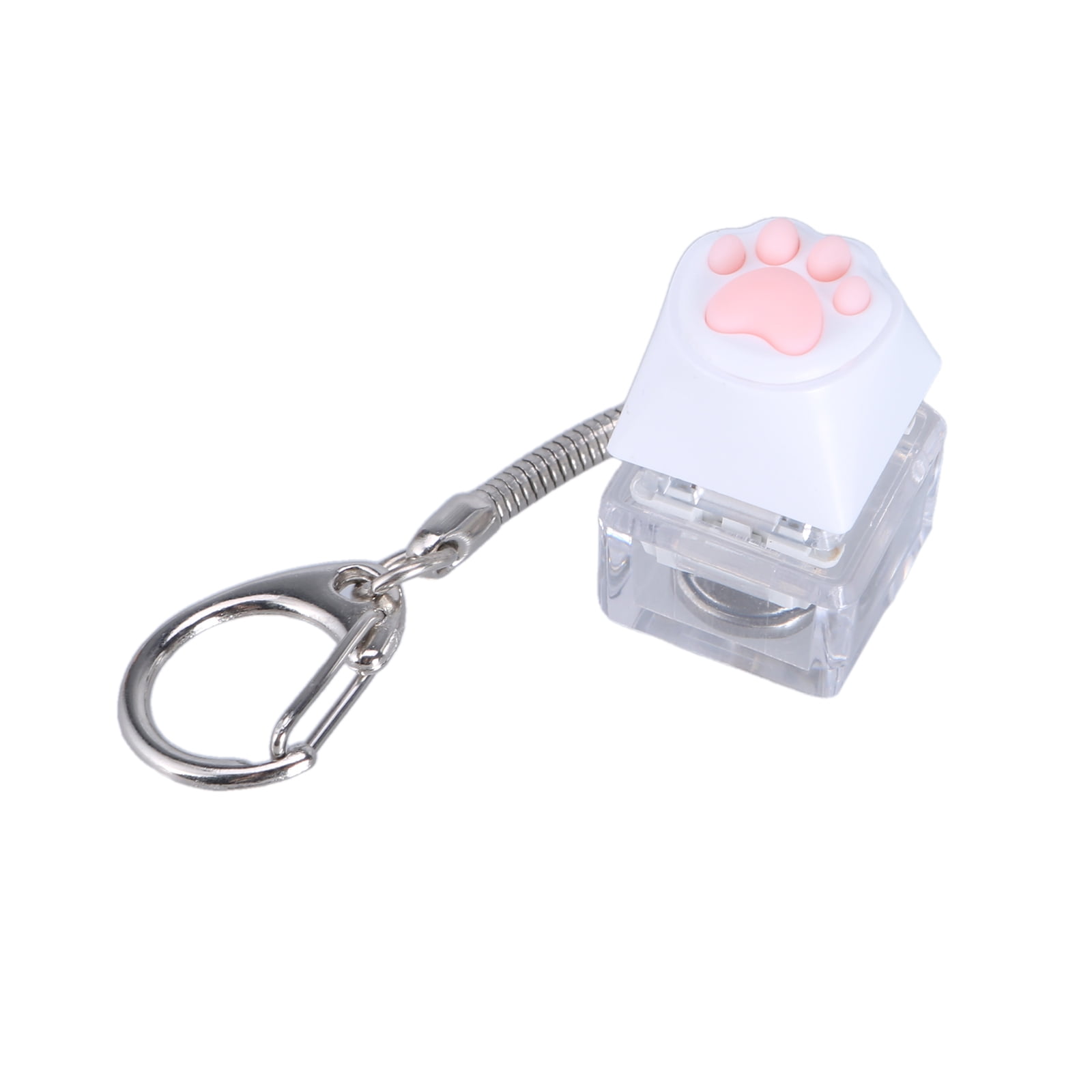 Acahhotxx Keycap Keychain, Silicone Cats Paws Switches Tester Kits ...