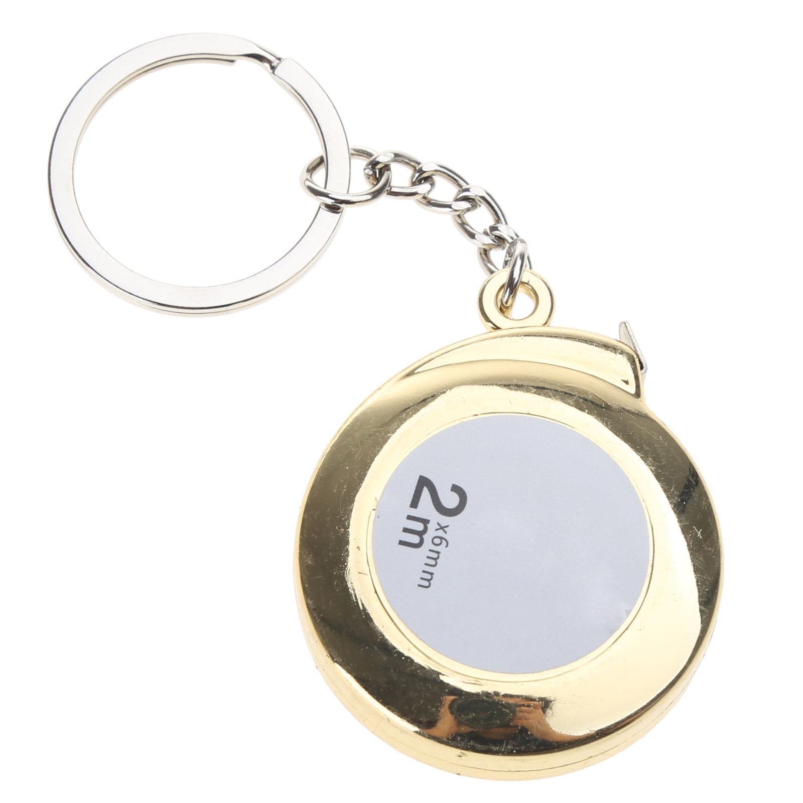 Acahhotxx Keychain Tape, Tape Measure Keychains Functional Retractable ...