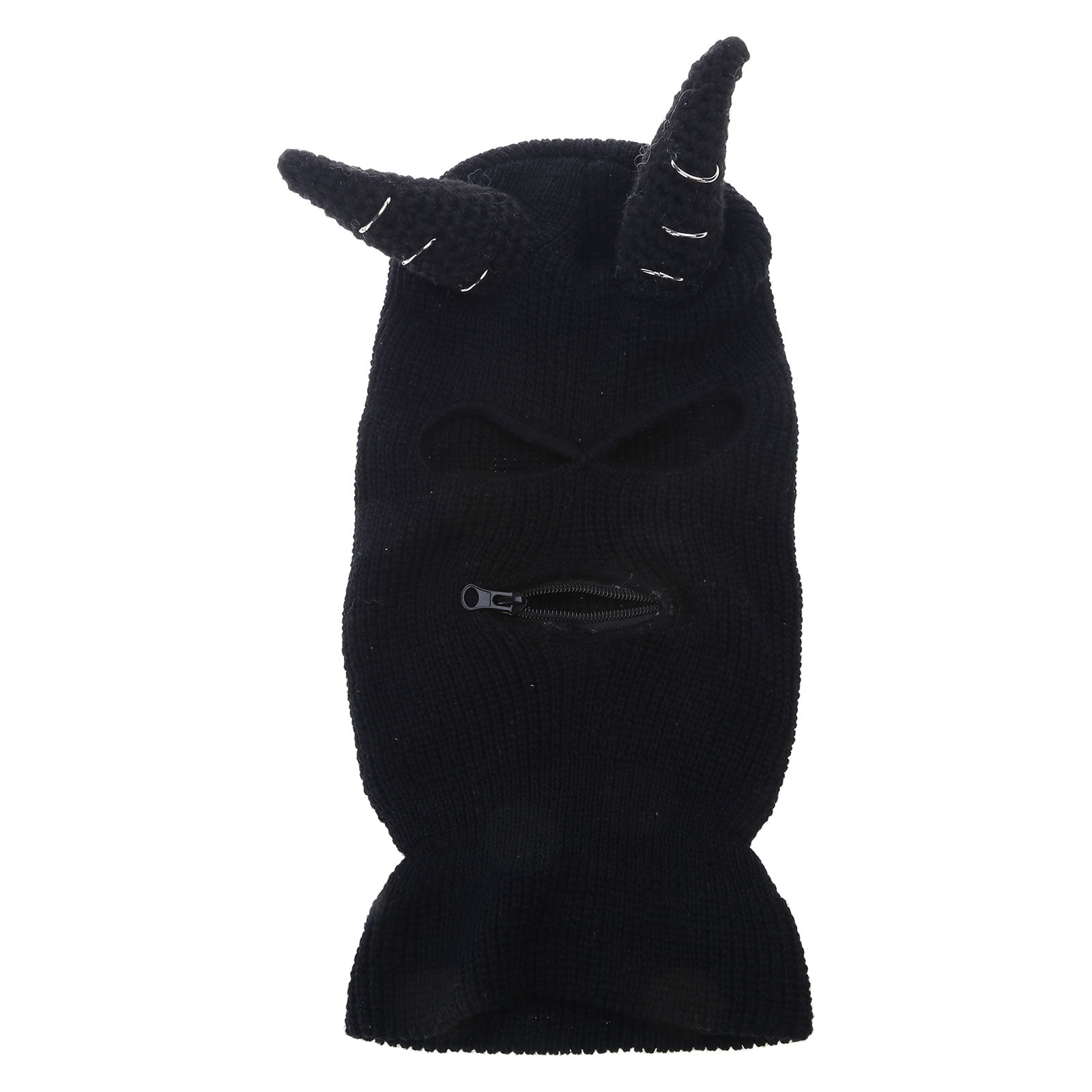 Acahhotxx Knit Hat, Knitted Full Face Winter Face for Outdoor Sports ...