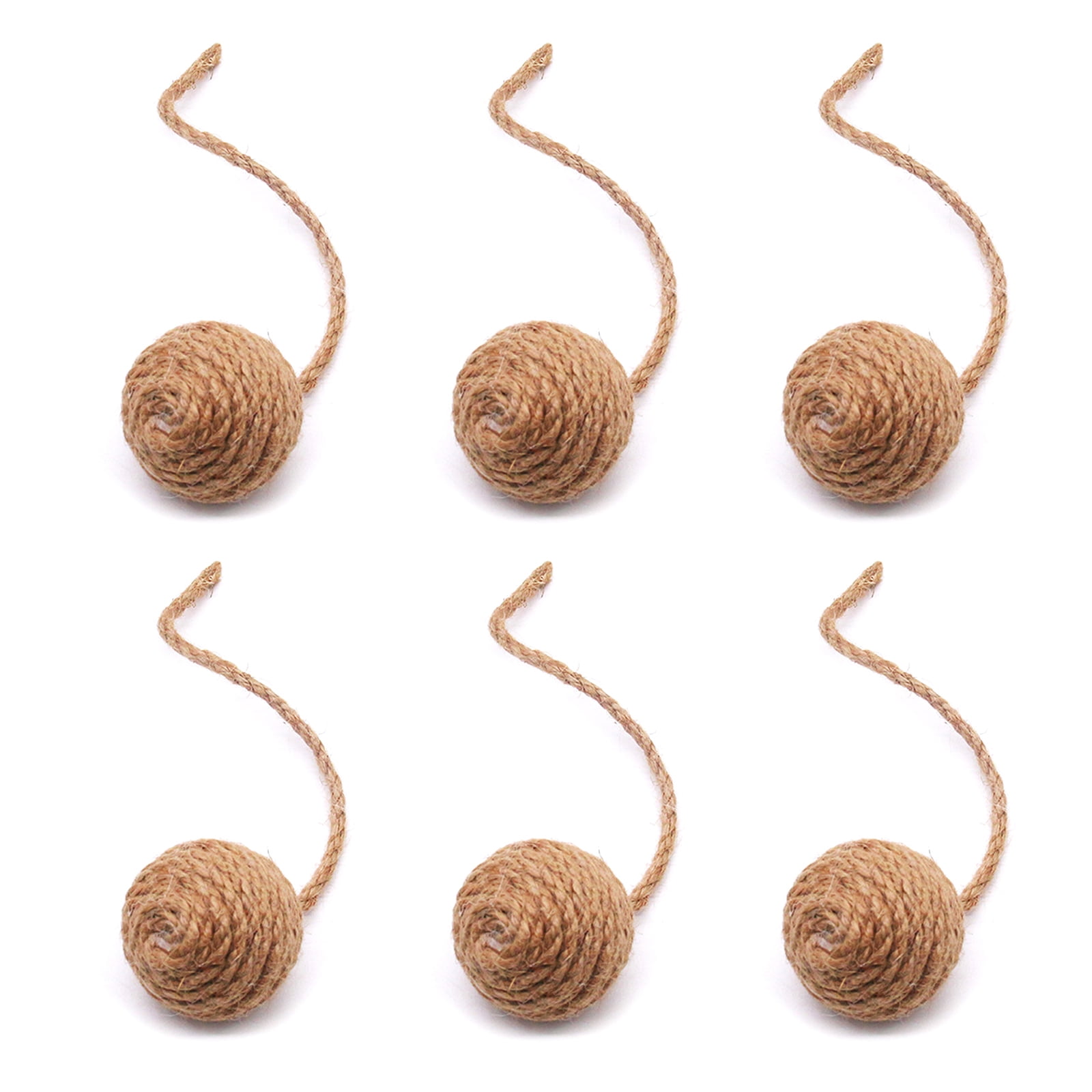 Acahhotxx Molar Catnips, Natural Sisal Sisal Cats Toy Teeth Molar ...