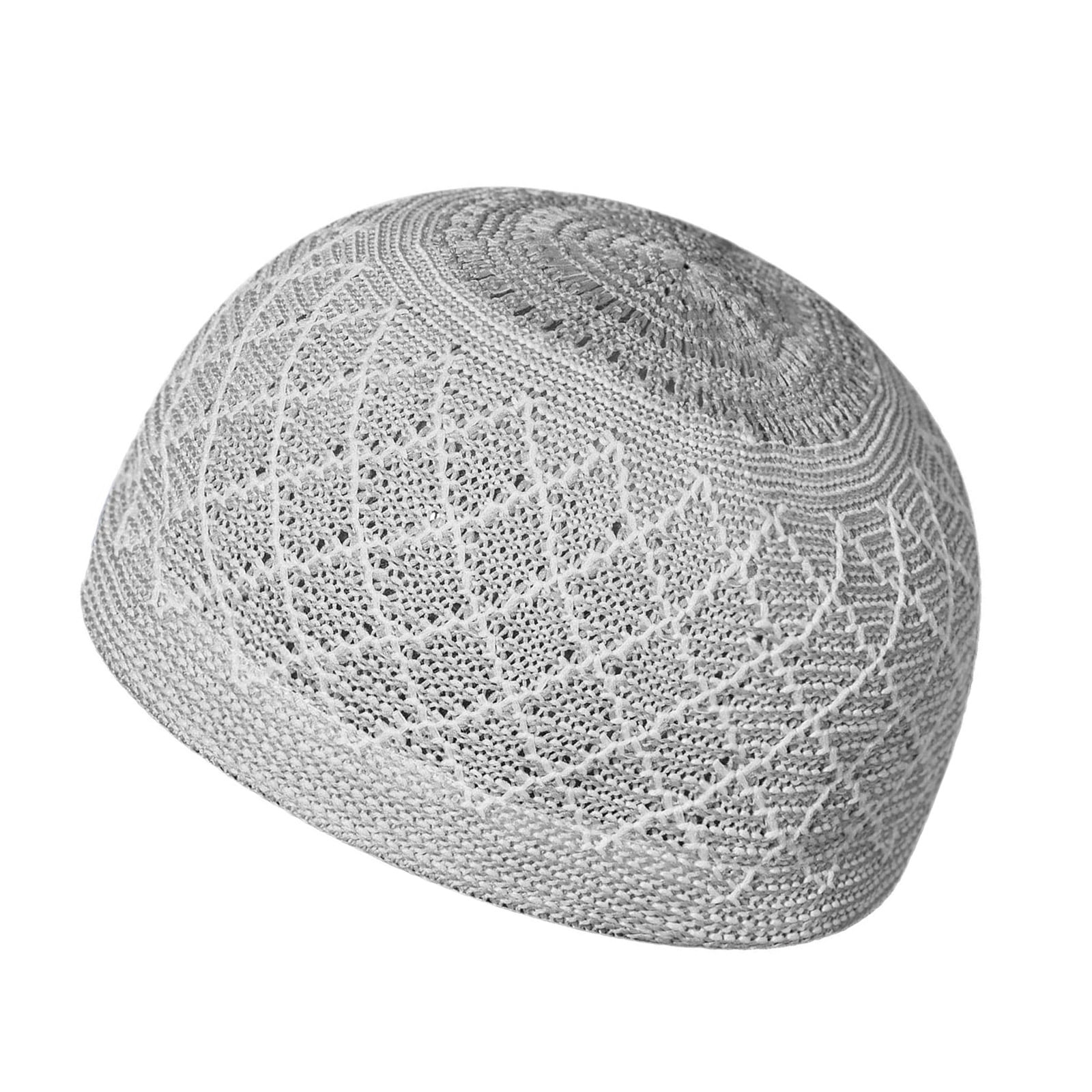 Acahhotxx Muslims Prayer Hat, Muslims Prayer Hat Solid Casual Men Hat ...