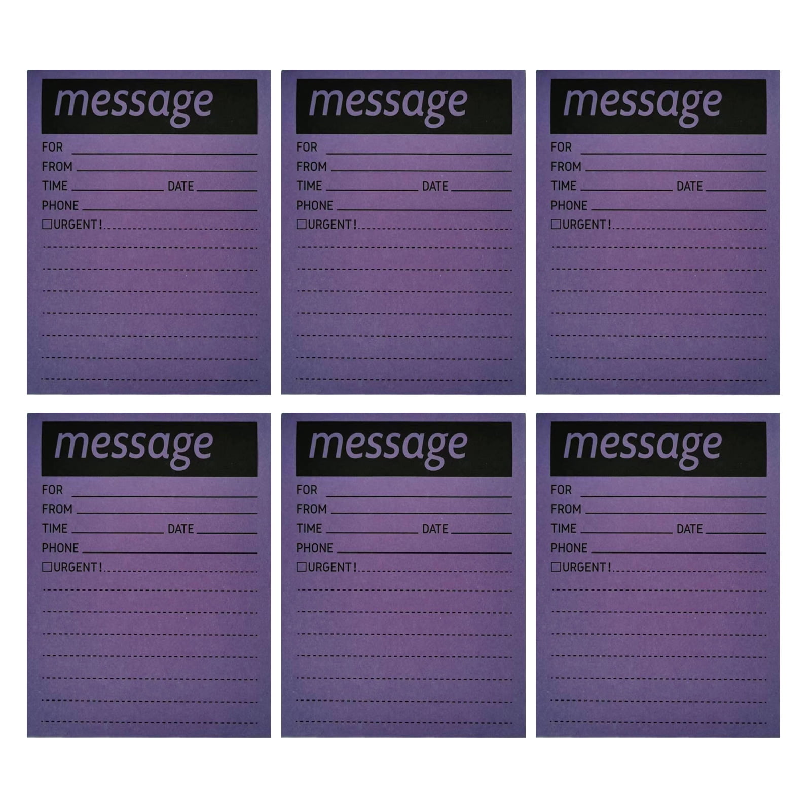 Acahhotxx Note Paper, 300Sheets Sticky Note Message Pad For Phone Calls ...