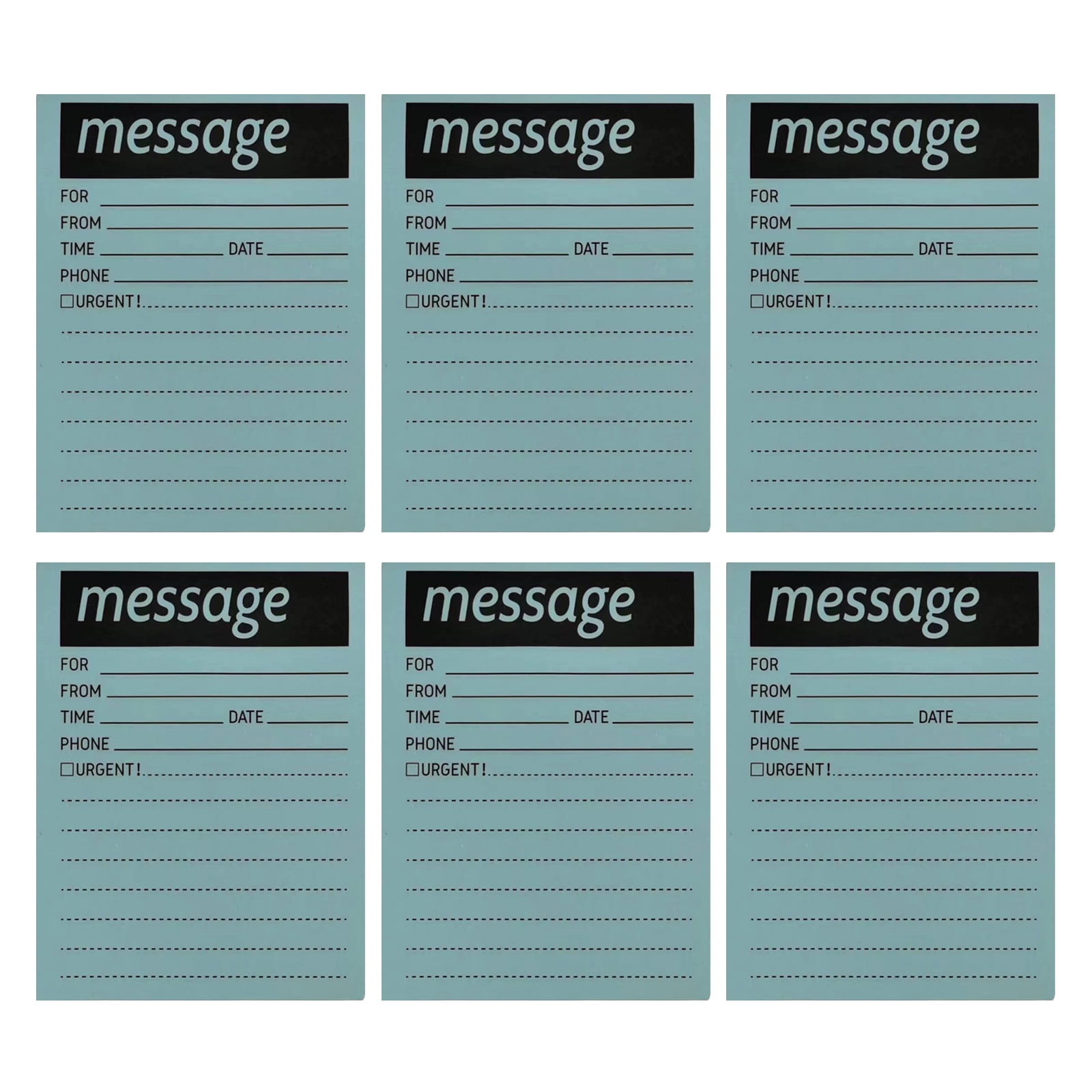 Acahhotxx Note Paper, 300Sheets Sticky Note Message Pad For Phone Calls ...