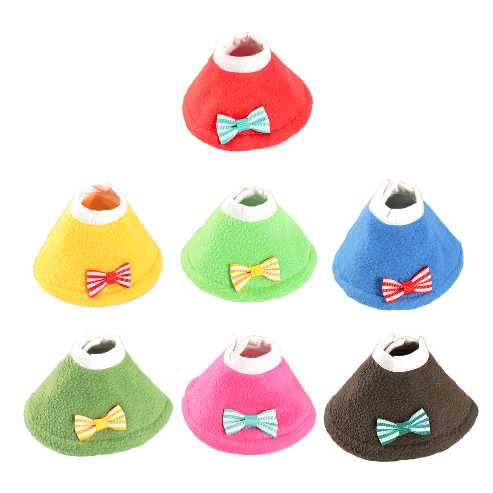 Acahhotxx Parrot Collars, Parrot Anti-bite Collar Warm Soft Plush Cone ...