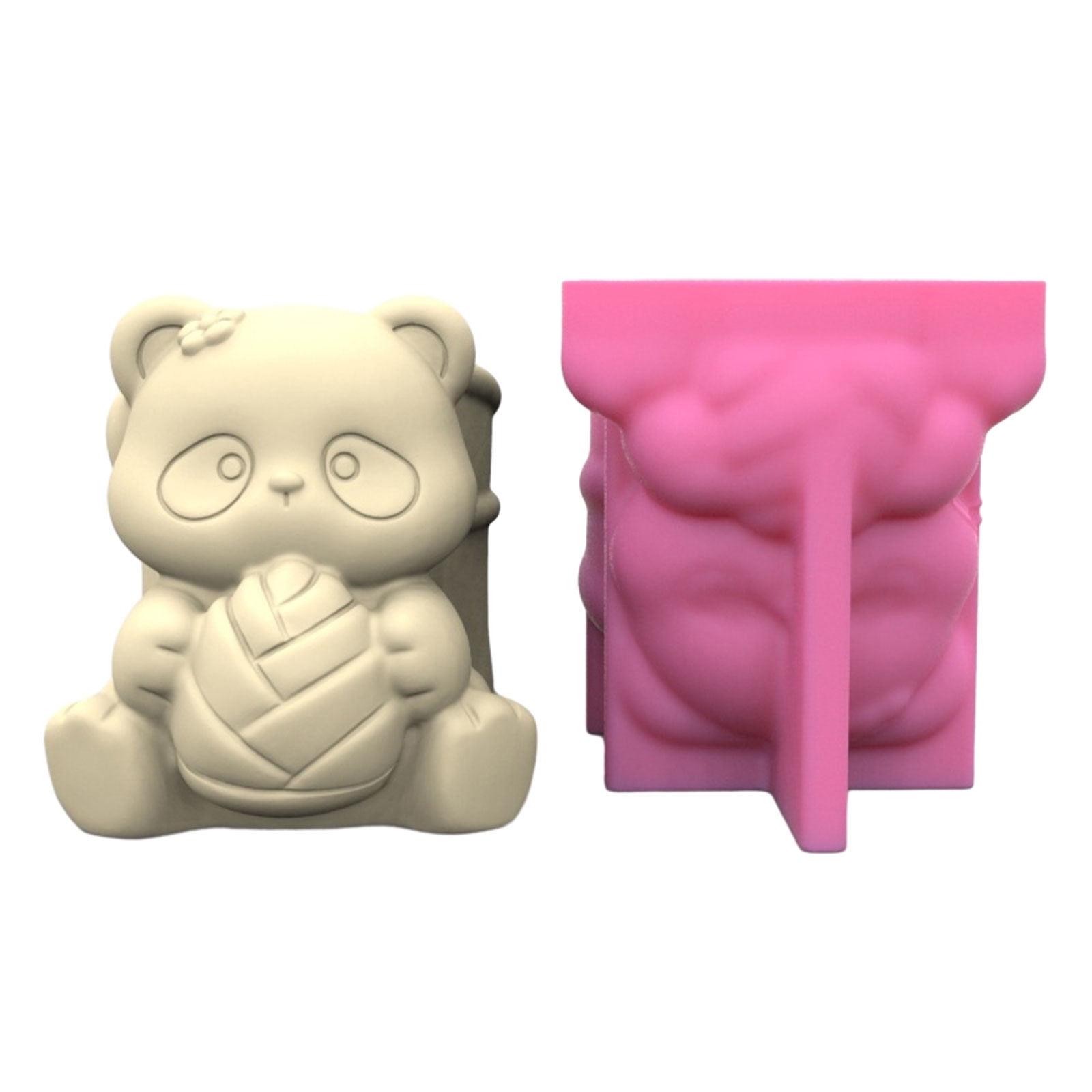 Acahhotxx Pen Holder Molds, 3D Animal Pen Holder Mold, Epoxy Resin Silicone Mold for Handcraft ...