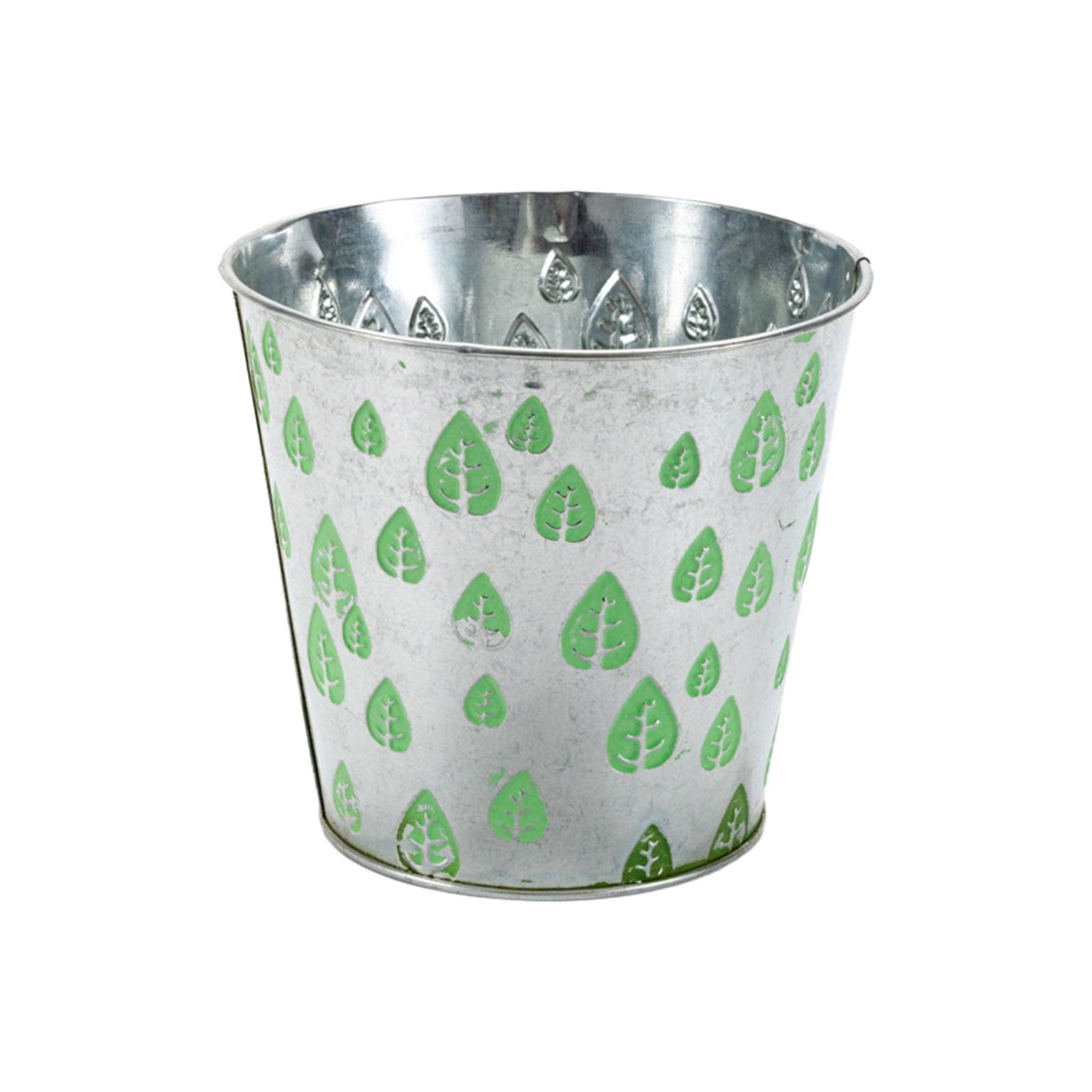 Acahhotxx Planter Buckets, Vintage Flower Bucket Metal Flower Vase ...
