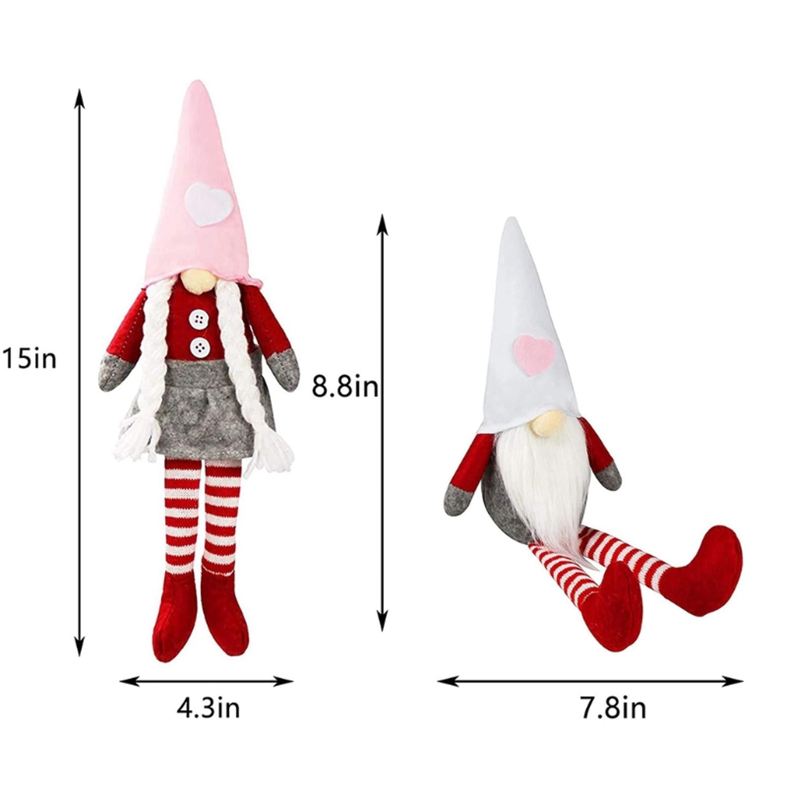 Acahhotxx Plush Dolls Handmade Faceless for Decorations Adorable Hat ...