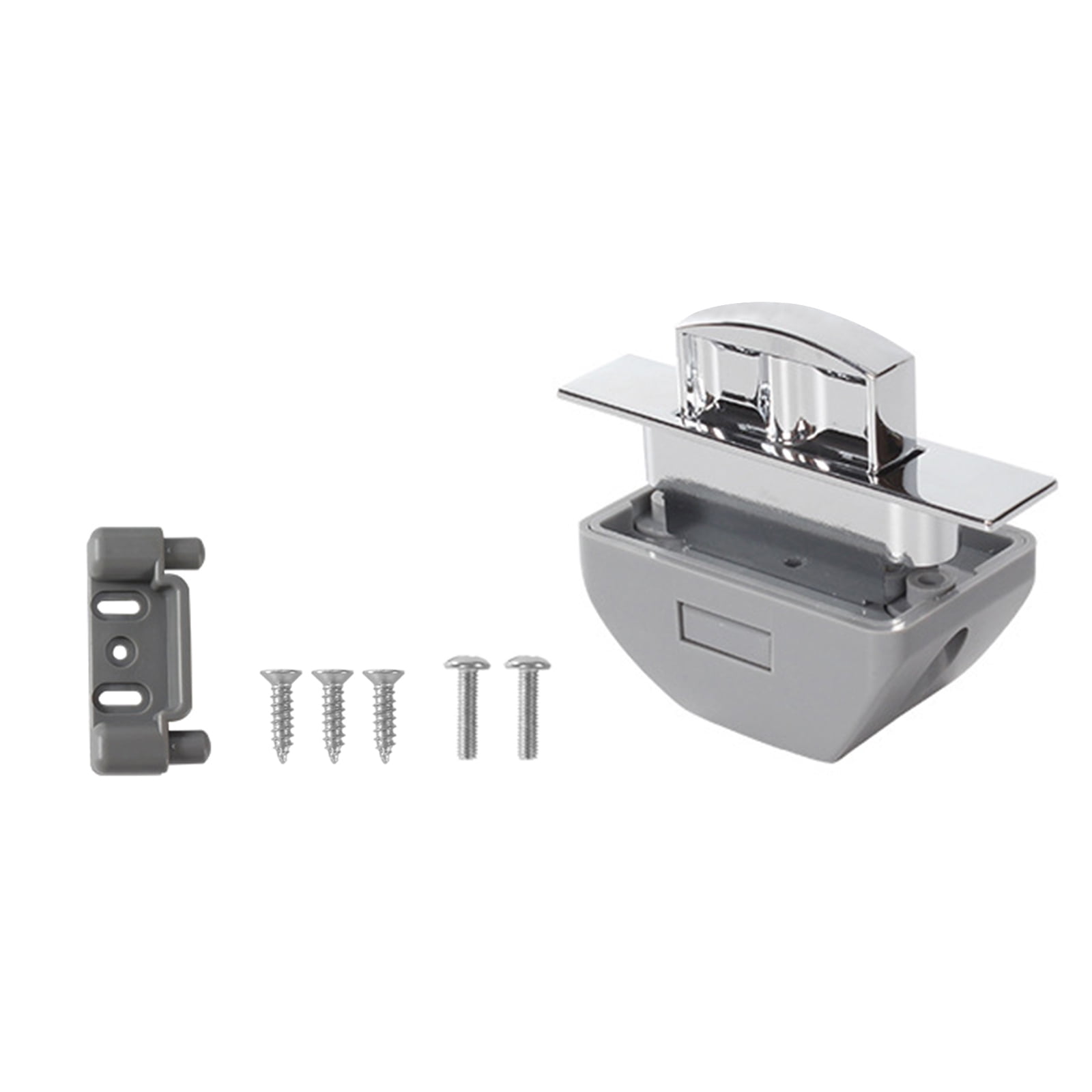 Acahhotxx Push Lock, Push Button Latches Cabinet Door Catch Keyless ...