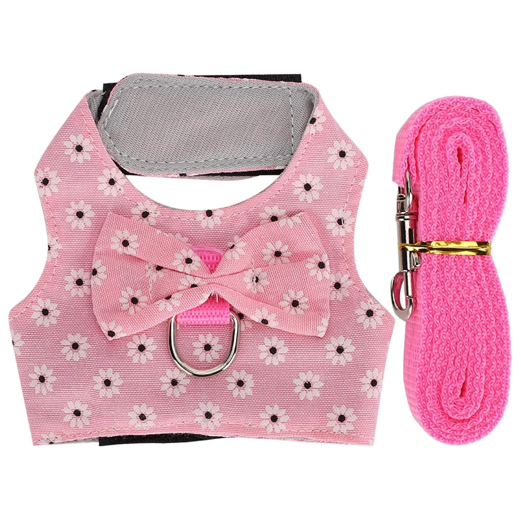 Acahhotxx Rabbit Vest, Vest Breathable Small Pet Animals Harness Leash ...