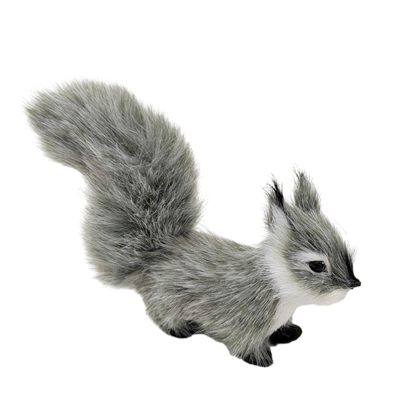 Acahhotxx Realistic Squirrels Figurine Simulated Stuffed Plush Toy ...