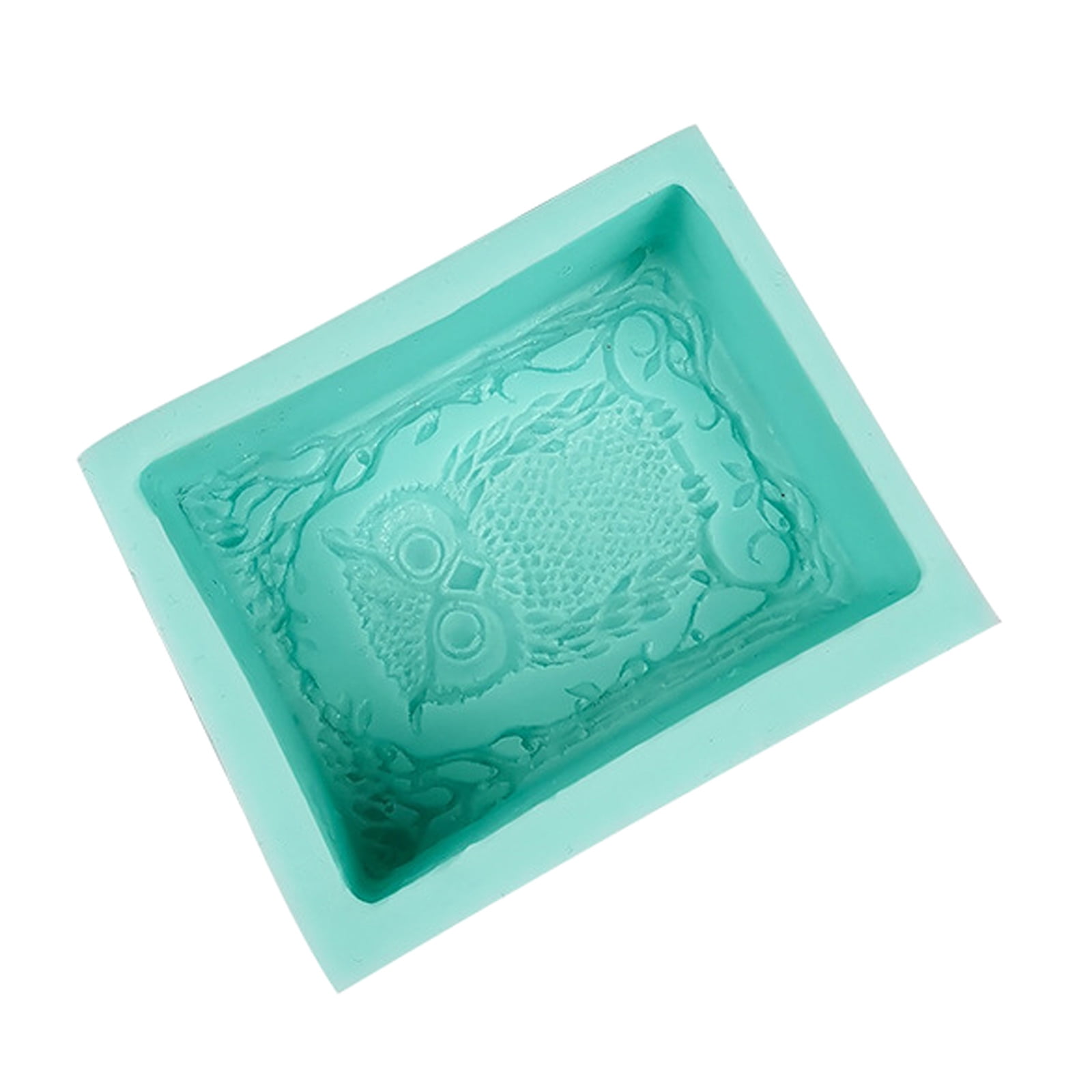 Acahhotxx Soap Molds, Silicone Owl Shaped Sugarcraft Fondant Soap Mold ...