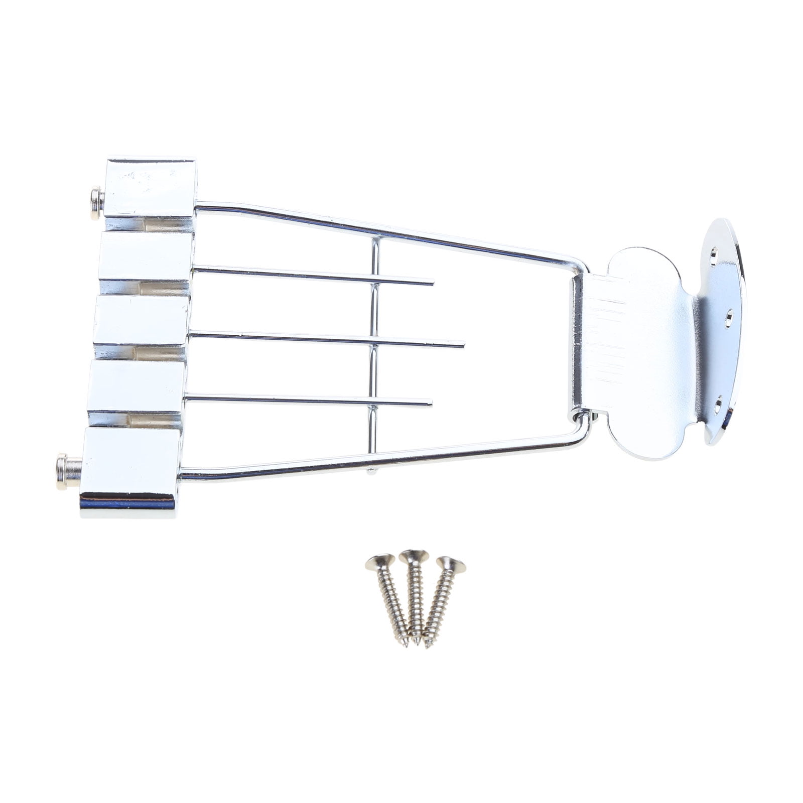 Acahhotxx Tailpiece Bridge, 4 Strings Tailpiece Trapeze for Electric ...