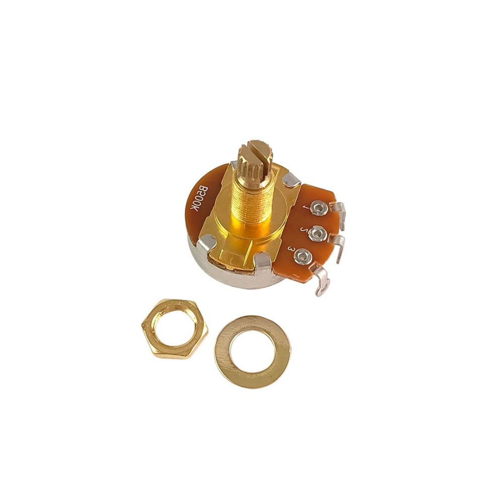 Acahhotxx Volumes Potentiometer, 2Pcs Electric Guitar Pots Short Shaft ...